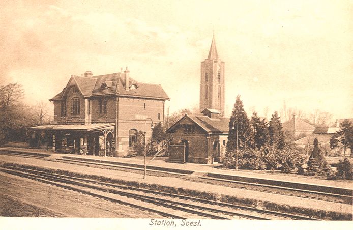 Zo zagen de stations in de regio Amersfoort eruit in de tijd dat een ...