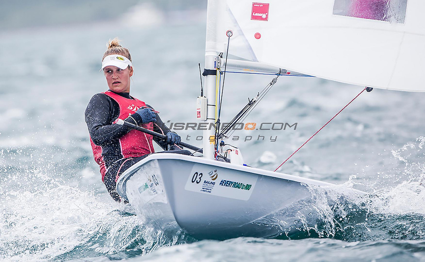 Emma Plasschaert opent met tweede plaats in Allianz Regatta | Foto | hln.be