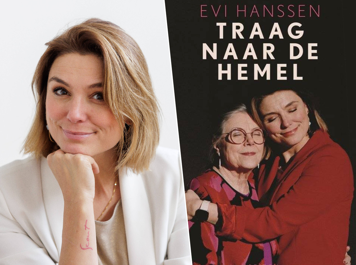 Evi Hanssen schrijft boek over afscheid van haar mama | Foto | hln.be Evi Hanssen schrijft boek over afscheid van haar mama | Foto | hln.be