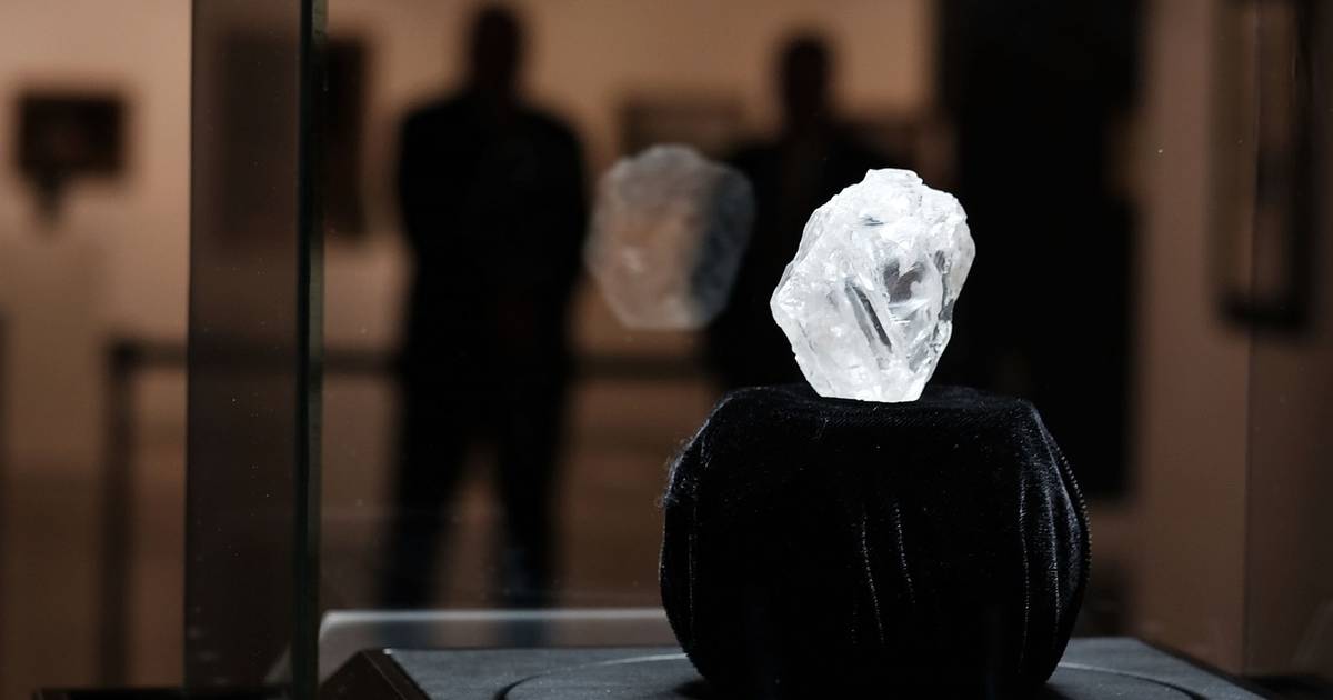 Grootste ruwe diamant ter wereld in Antwerpen voor exclusieve vertoning ...