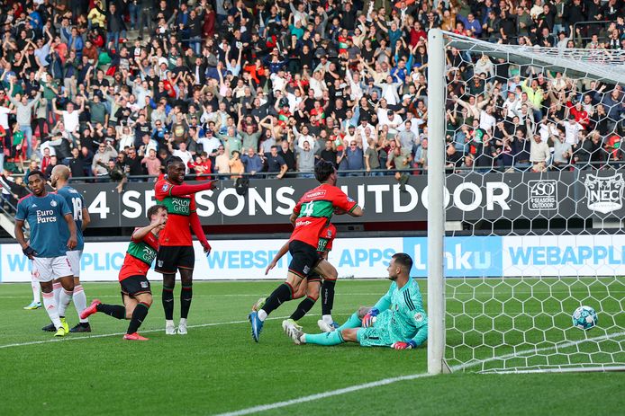 NEC verrast Feyenoord met knap gelijkspel | Sport | gelderlander.nl
