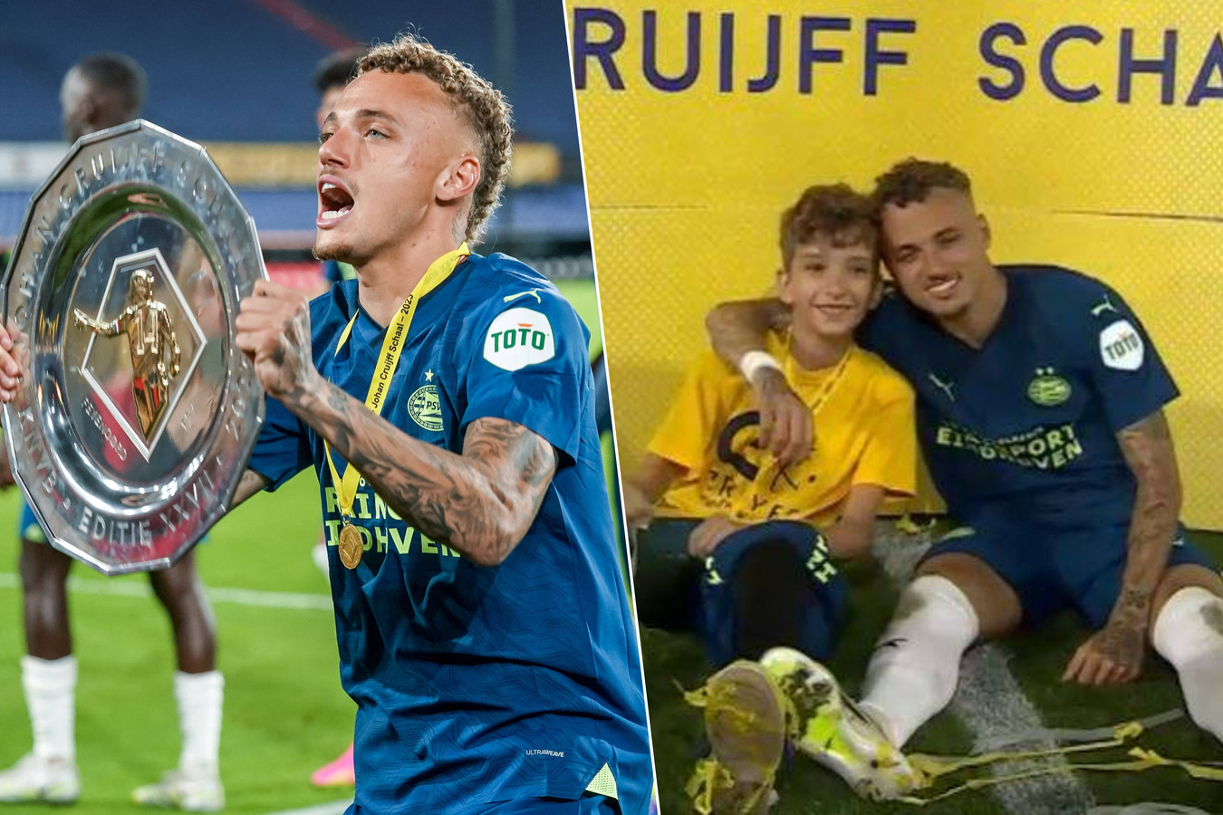 “Heb grote bek, maar klein hart”: matchwinnaar Noa Lang bezorgt jonge ...