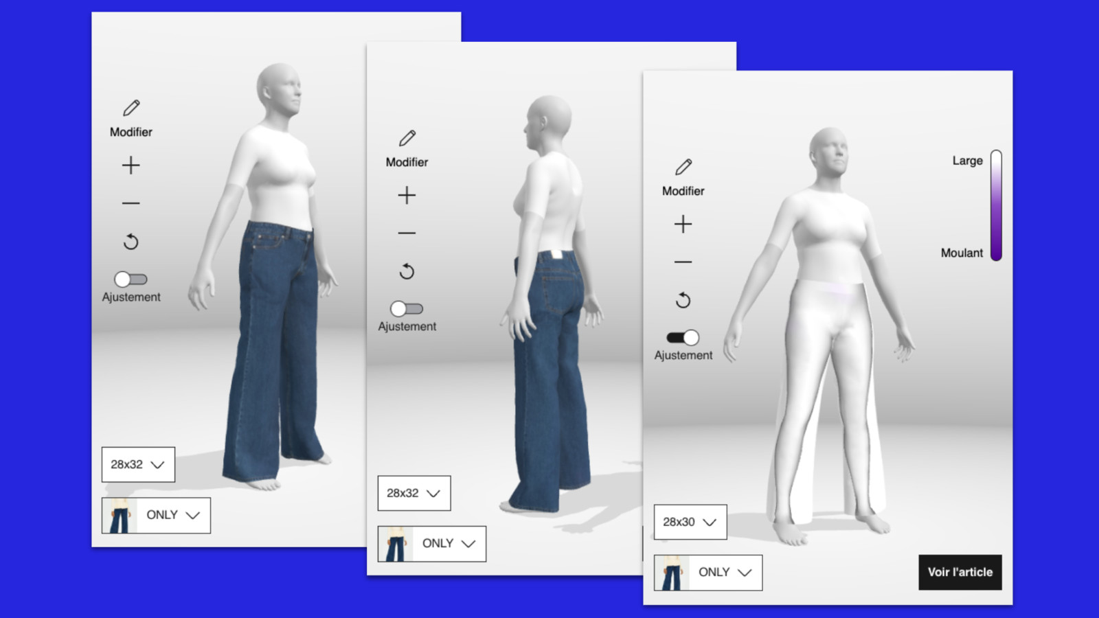 Trouver le jean parfait en ligne? Zalando teste une cabine d'essayage ...