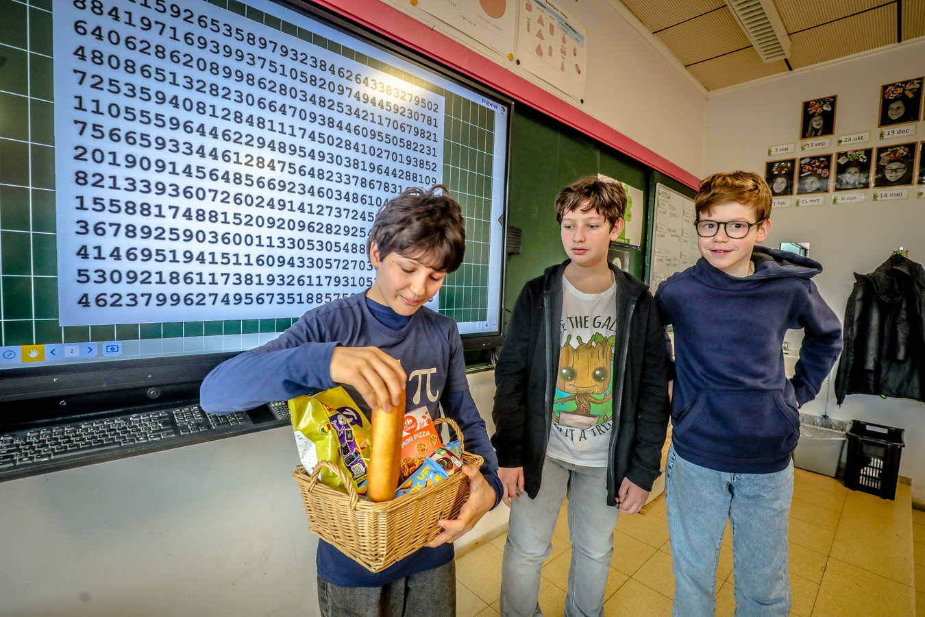 KIJK. Thijs (12) kent 700 (!) cijfers na de komma van het getal pi: “Om ...