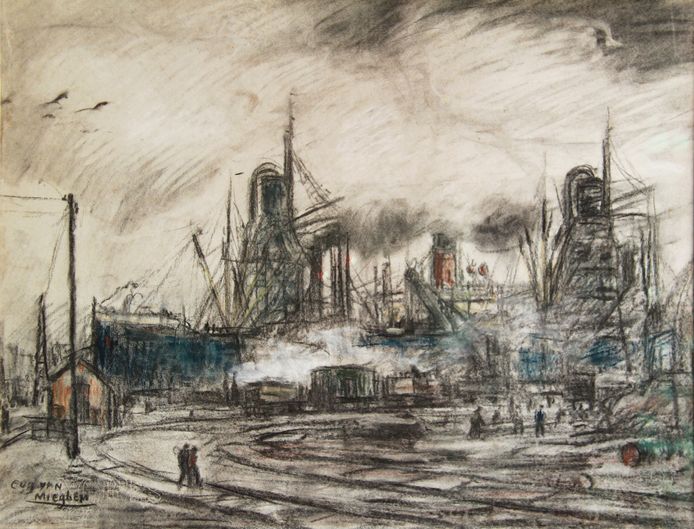 De ‘belle époque’ van Antwerps kunstenaar Eugeen Van Mieghem: nieuwe ...