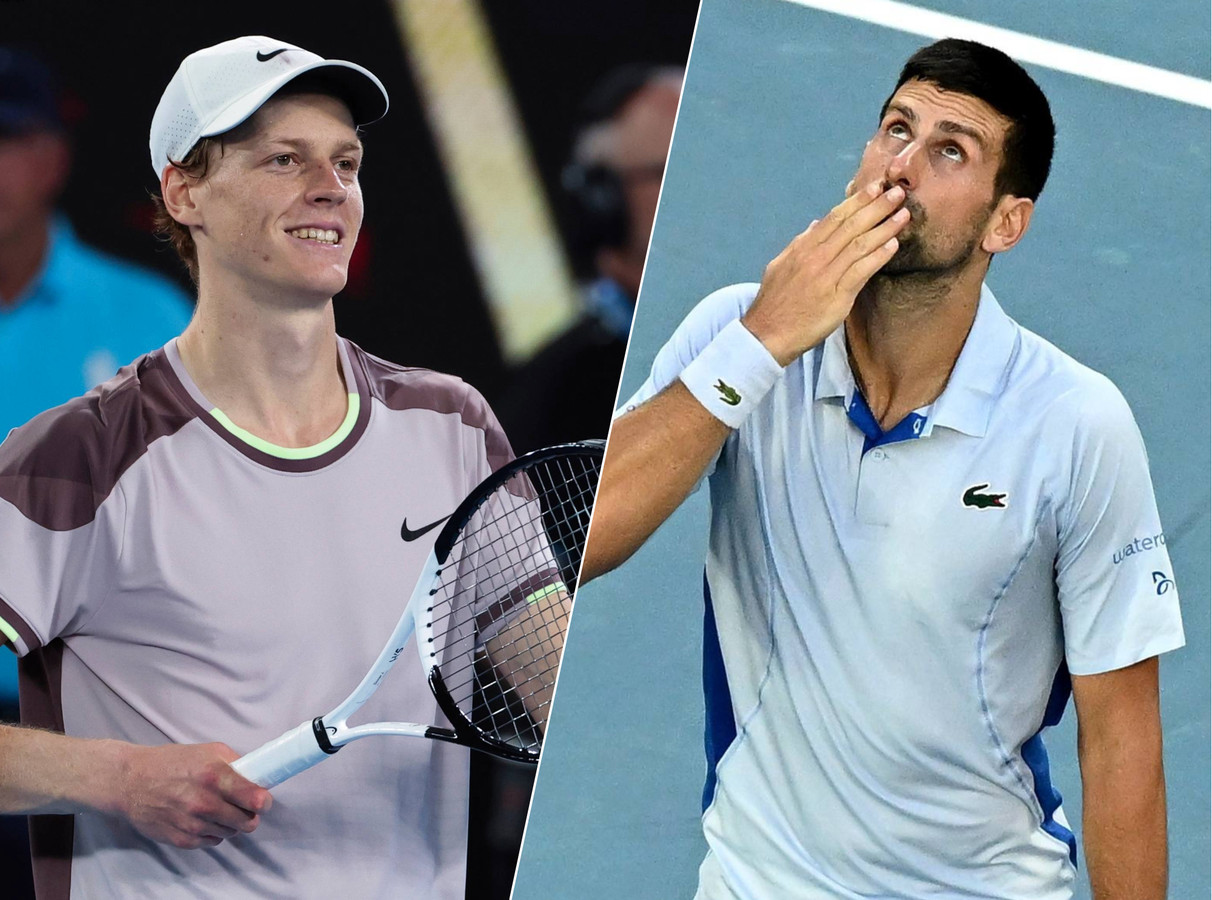 Weergaloze Jannik Sinner mag het in halve finale Australian Open ... Weergaloze Jannik Sinner mag het in halve finale Australian Open ...