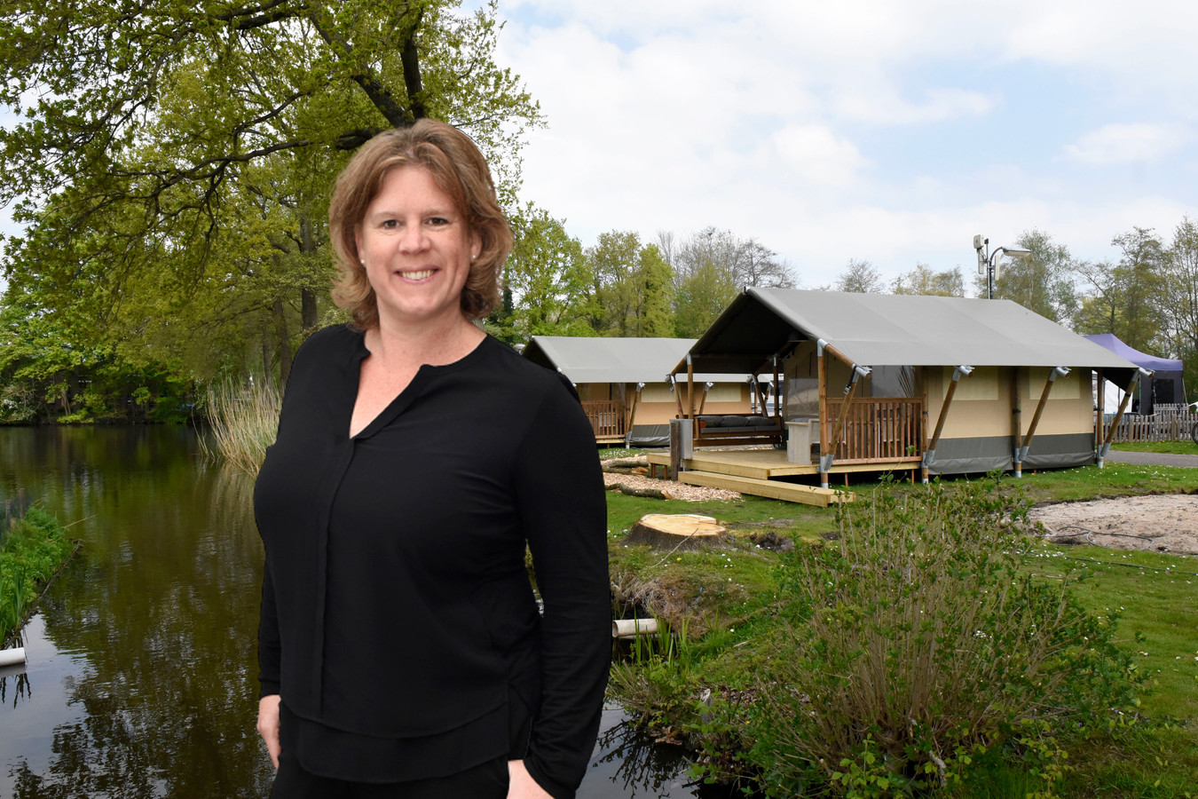 Daniëlle is wildenthousiast over de stadscamping in Woerden: ‘En nee ...