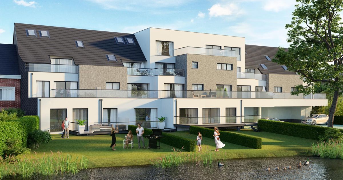 Nieuwe appartementen met zicht op Dender | Denderleeuw | Regio | HLN Nieuwe appartementen met zicht op Dender | Denderleeuw | Regio | HLN