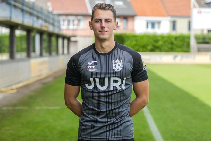 Gille Van Haver begint voor het eerst als eerste doelman aan het ...