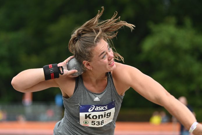 Zelfs 17 meter is bij kogelstoten niet meer genoeg voor een NK-medaille ...