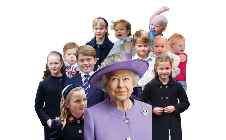 Dit zijn de 12 achterkleinkinderen van Queen Elizabeth | Libelle