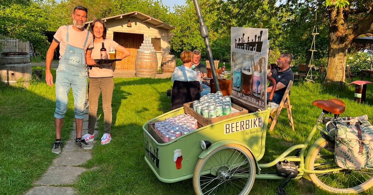 Lies (39) en Frederik (51) starten biertuin ‘Beerbird’ onder de ...