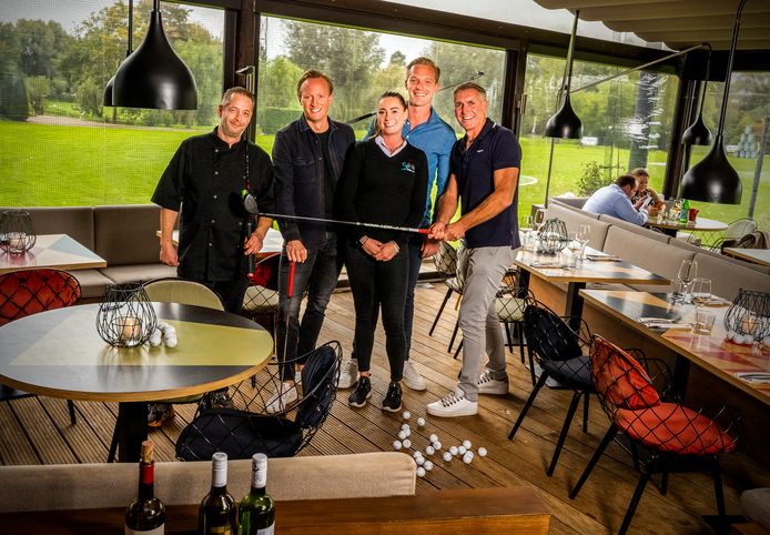 Bij Seve kun je golfen maar eten van de Jospergrill is er net zo leuk ...