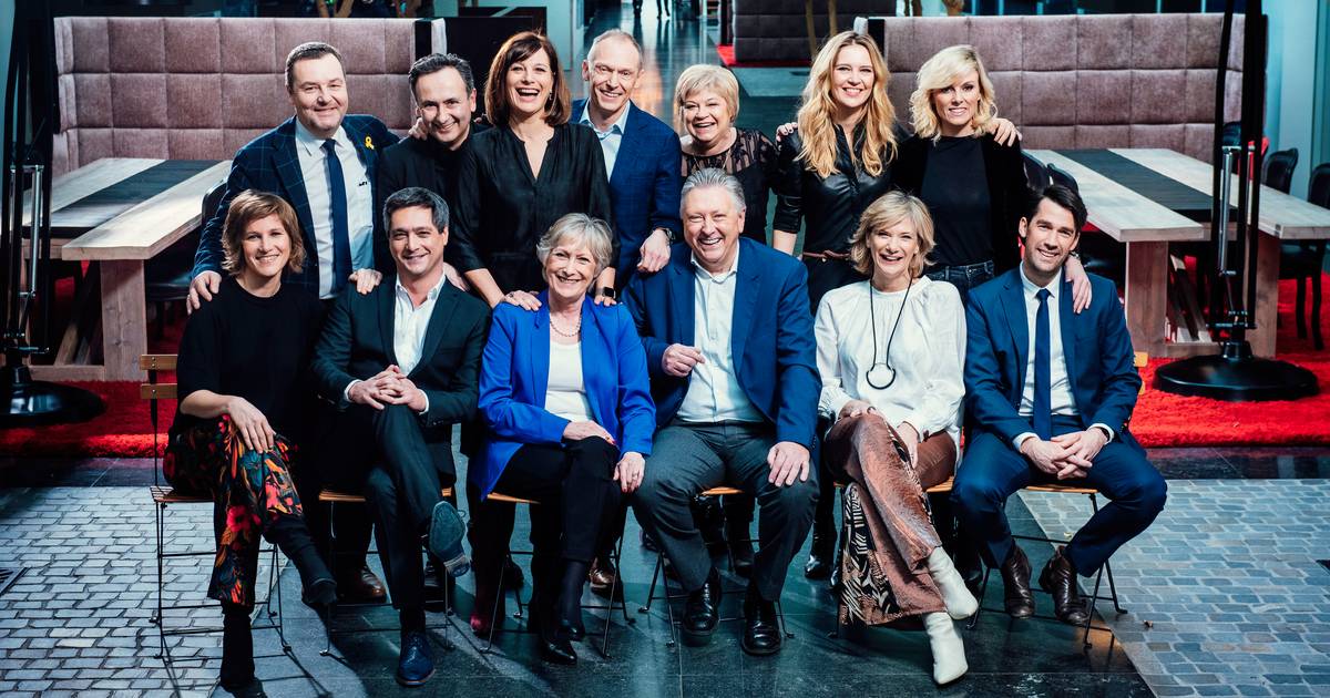 30 jaar VTM-nieuwsankers op 1 foto | De Krant | hln.be