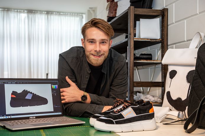 Ontwerper Marius Visser maakt van sneakers designobject: ‘Schoonheid ...