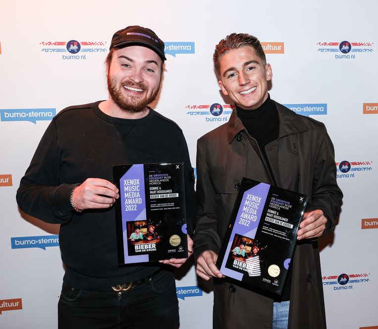 Mart Hoogkamer en Donnie zijn de grote winnaars van de Buma NL Awards
