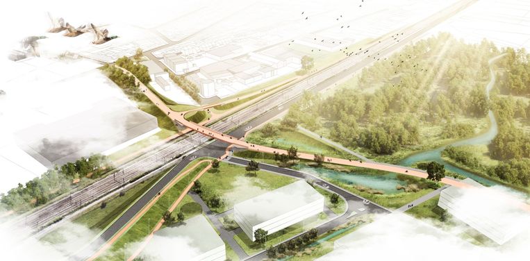 L052 Fietspad langs de lijn L52 (Boom-Antwerpen) Fietssnelweg F13