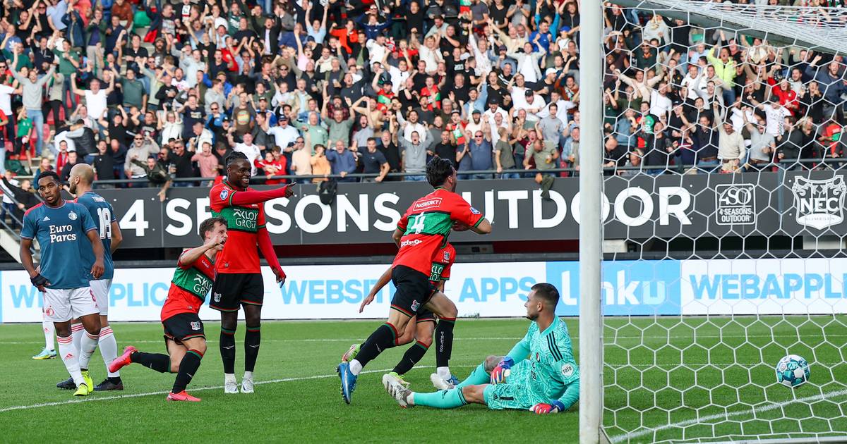 NEC verrast Feyenoord met knap gelijkspel | Sport | gelderlander.nl