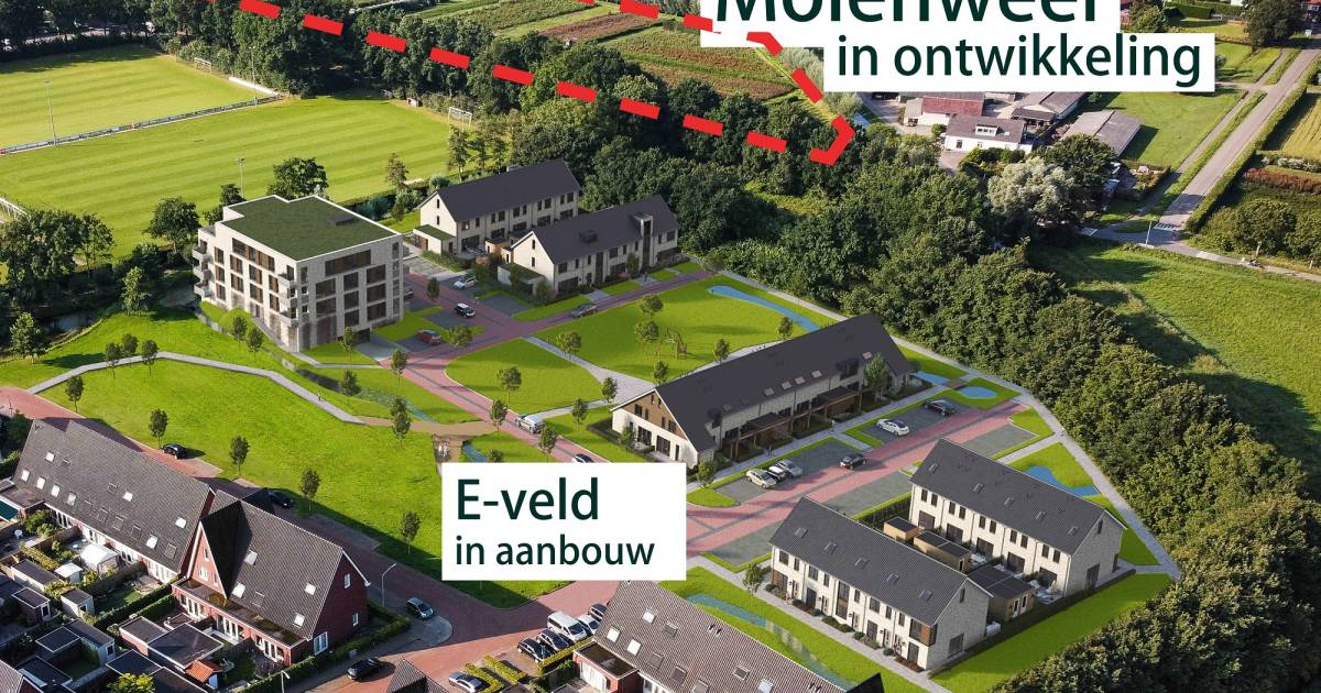 Forse uitbreiding voor Terheijden: 61 woningen in nieuwe wijk Molenweel ...