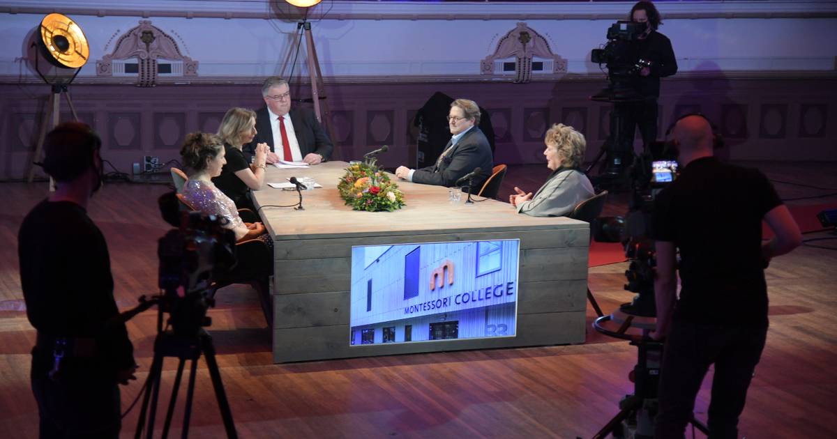 Hubert Bruls ‘draait door’ tijdens nieuwjaarsreceptie in lege ...