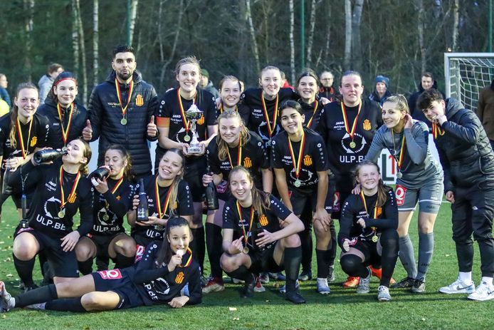 Dames Kontich pakken titel bij concurrent, maar promoveren niet naar Super League: “Dit doet ...