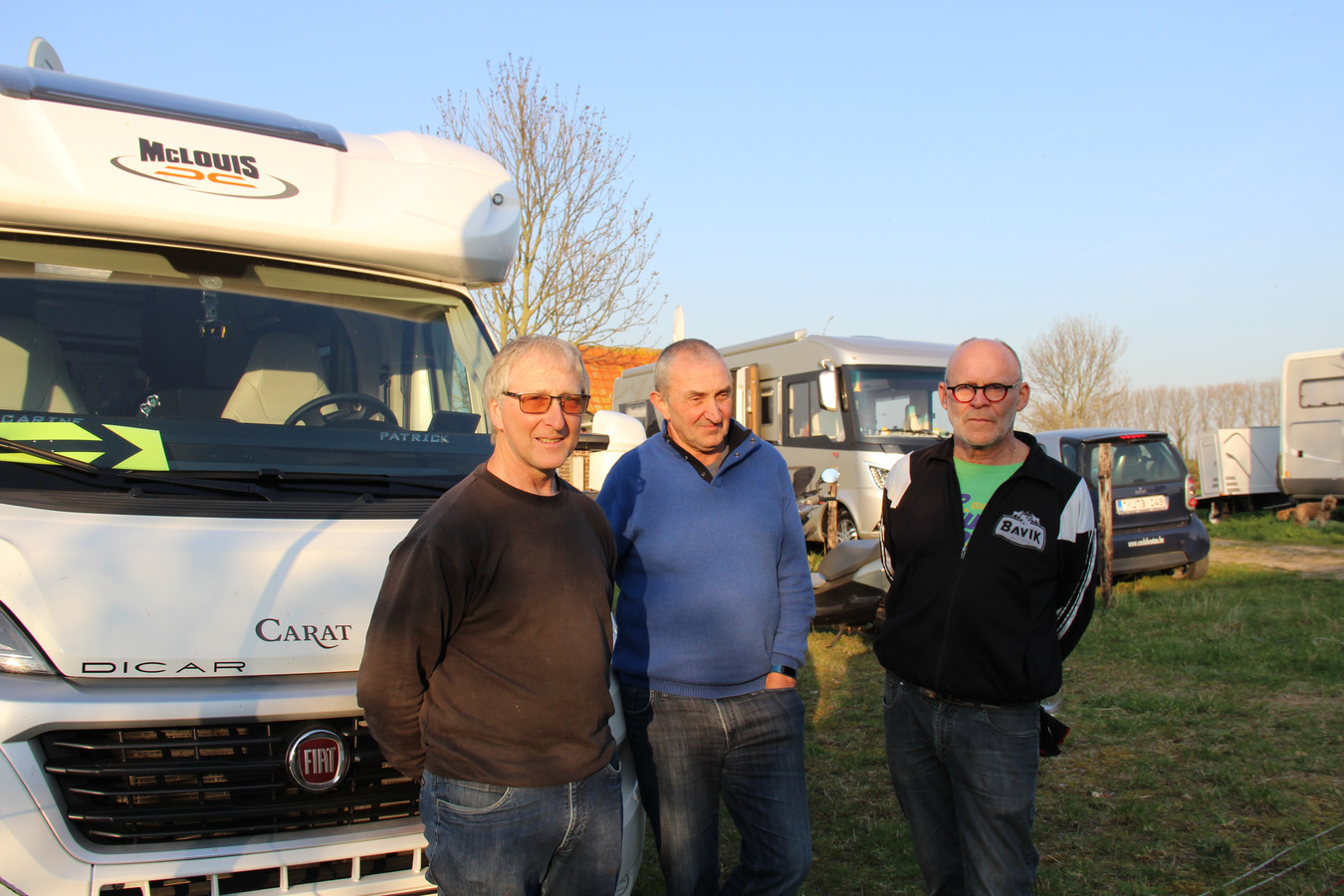 Het aftellen kan echt beginnen: eerste kampeerders voor de Ronde komen ...