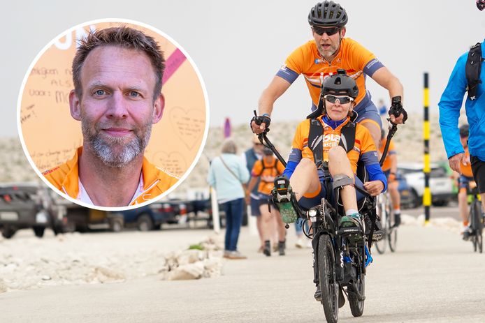 Vorig jaar fietste Anneloes de Mont Ventoux op, nu gaat man Fokko ...