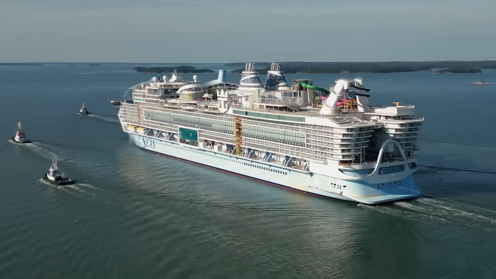 KIJK. ‘Icon of the Seas’, het grootste cruiseschip ter wereld, is ...