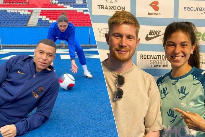 Hoe Belgische influencer Céline Dept langsloopt bij sterren Hazard ...