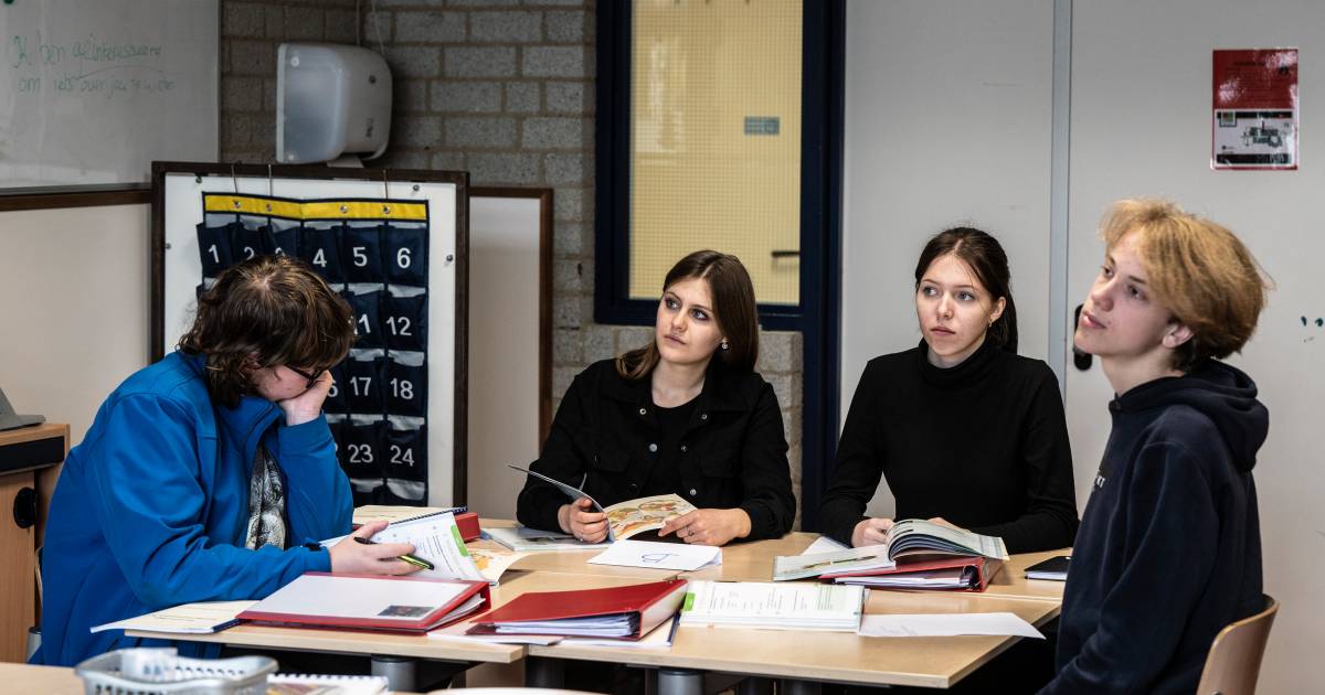 Deze middelbare school heeft leerlingen die hier niet hadden willen ...