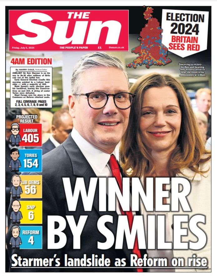 “Un carnage électoral brutal”, “Keir we go”: le “glissement de terrain” qui frappe le Royaume ...