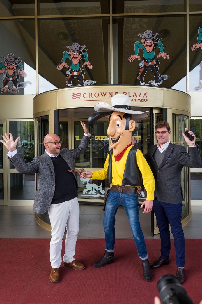 Crowne Plaza viert 70 jaar Lucky Luke | Berchem | hln.be
