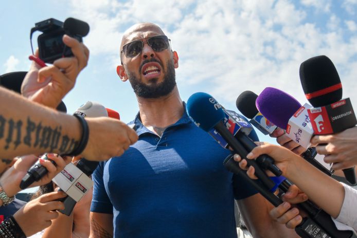 Expliciet bewijsmateriaal in proces tegen Andrew Tate: “Ik maak ...