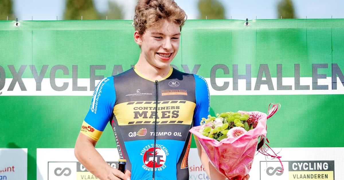 Jori Van de Sompel heeft eerste crosszege beet: “Leuk om in Knesselare ...