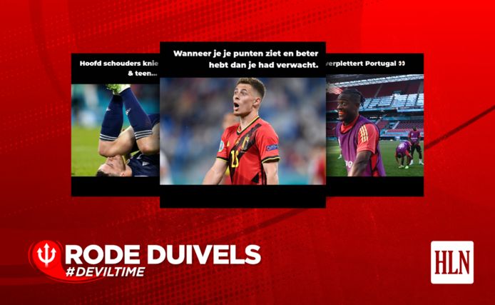 Caption This: Bedenk jij de grappigste EK-meme? | Rode Duivels | hln.be