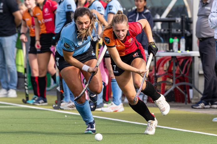 Ontzag, vechtlust en een late gelijkmaker bij vrouwen Oranje-Rood ...