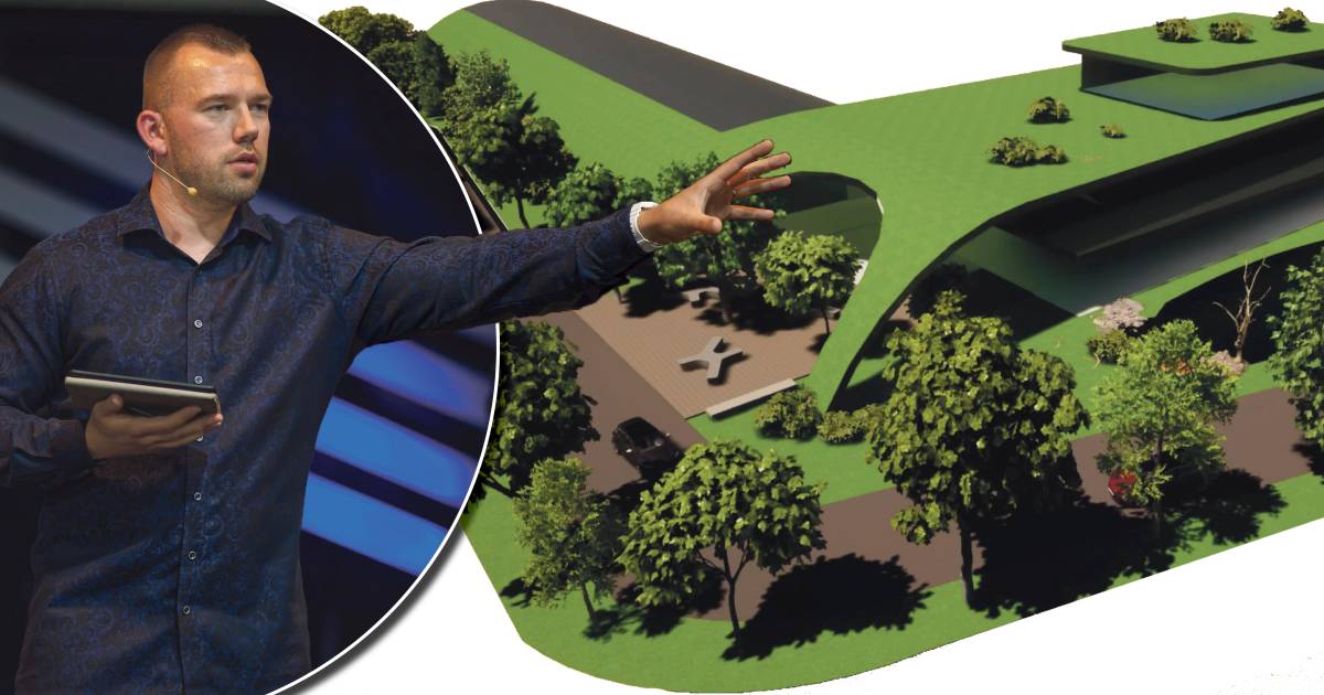 Evangelist Tom de Wal presenteert bouwplannen voor religieus complex in ...