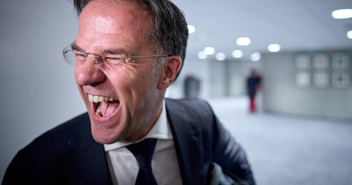 In een villa aan de kust verrast Rutte zondagmiddag de top van de VVD ...