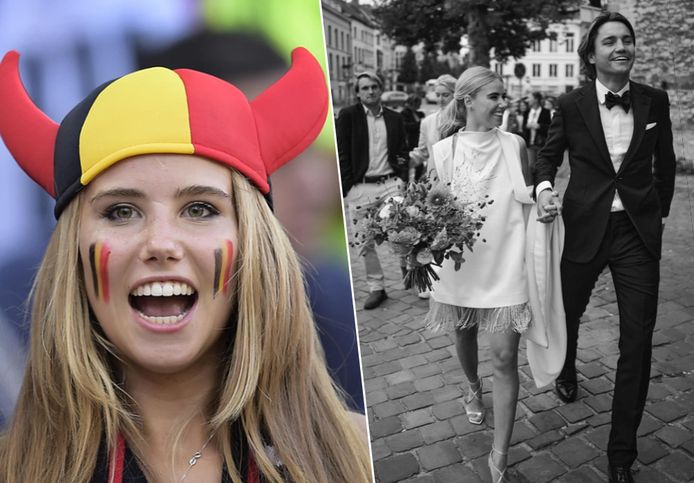 ‘WK-babe’ Axelle Despiegelaere is getrouwd: “Wat een perfecte dag” | BV ...
