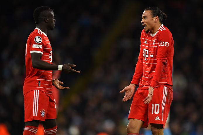 ‘Sadio Mané geeft Bayern-ploeggenoot Leroy Sané klap in het gezicht na ...