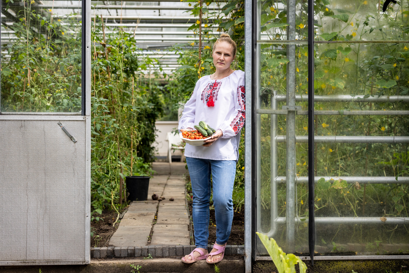 In Huize Alexandra is in feite een ‘klein Oekraïens dorpje’ ontstaan ...