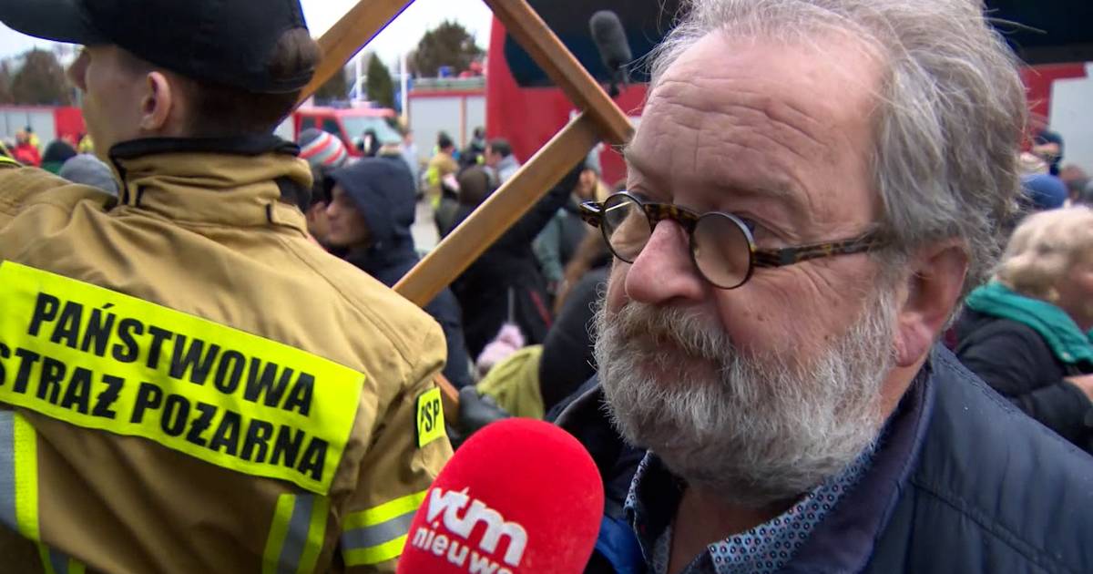 Marc haalt Oekraïense vluchtelingen op aan Poolse grens: “Sommigen ...