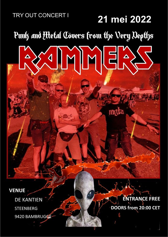 Rammers brengt punk, wave en metal uit de jaren 80 op Steenberg | Erpe ...