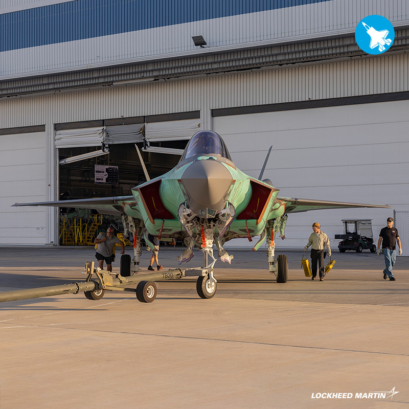 Le premier F-35 belge apparaît au grand jour | Foto | 7sur7.be