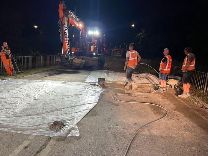Belangrijke weg van en naar Cuijk voor tweede keer in korte tijd op de ...