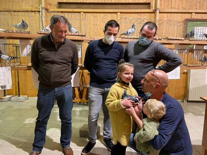 Duiven en duiveneieren voor Collette (5) geveild voor 14.600 euro ...