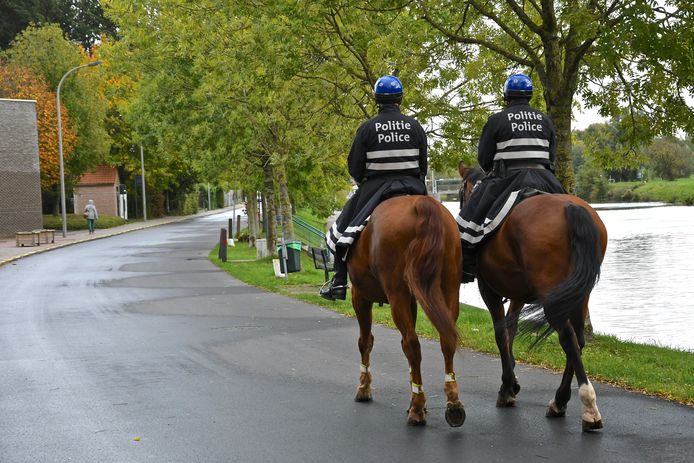 Politie te paard wekt ontzag tijdens nationale actiedag tegen ...