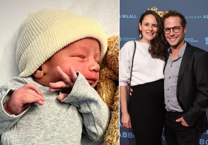 “Hier ben ik dan”: Mathias Coppens en vriendin Linn verwelkomen zoontje ...