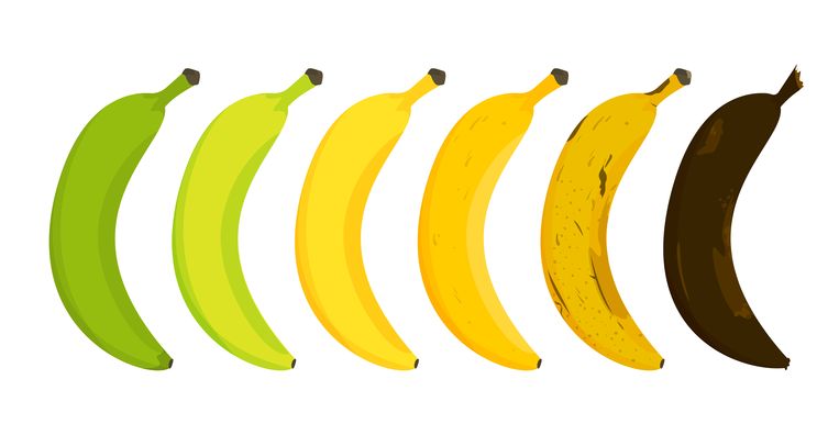 Een groene, gele of bruine banaan: wat is gezonder? | Libelle