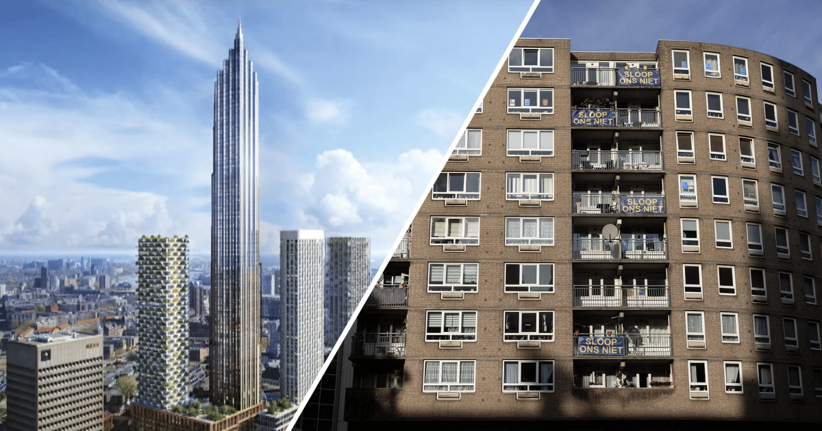 Havensteder hakt knoop door: Pompenburgflat wordt definitief gesloopt ...